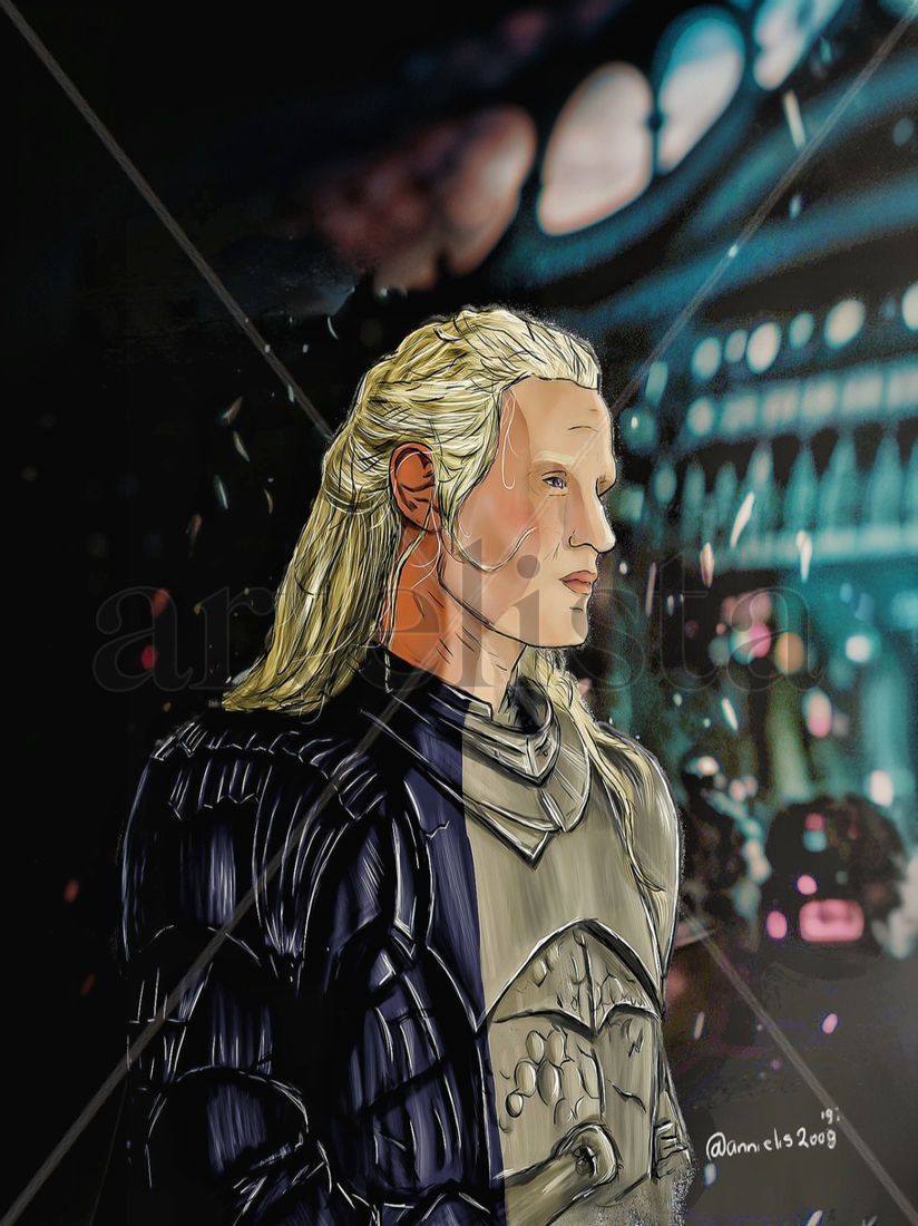 DAEMON Targaryen. Ilustración (Fanart) by Annielis, Annielis González ...