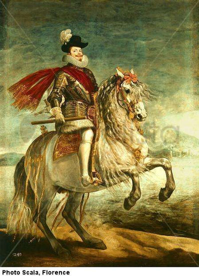Felipe III a caballo, Diego Velázquez - Artelista