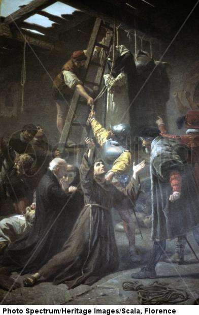 Martyrs of Gorkum, c. 1858-68, Cesare Fracassini - Artelista